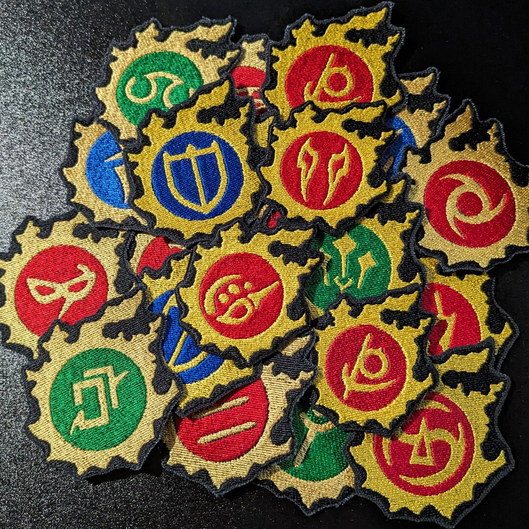 FFXIV Job Icon Sew on Embroidered Patches - Etsy