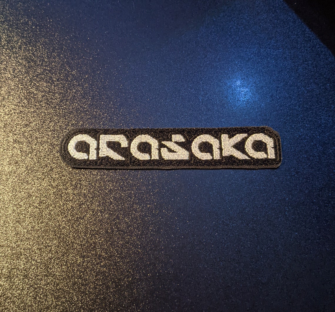 Cyberpunk 2077 Arasaka Text Logo Sew on Embroidered Patch - Etsy