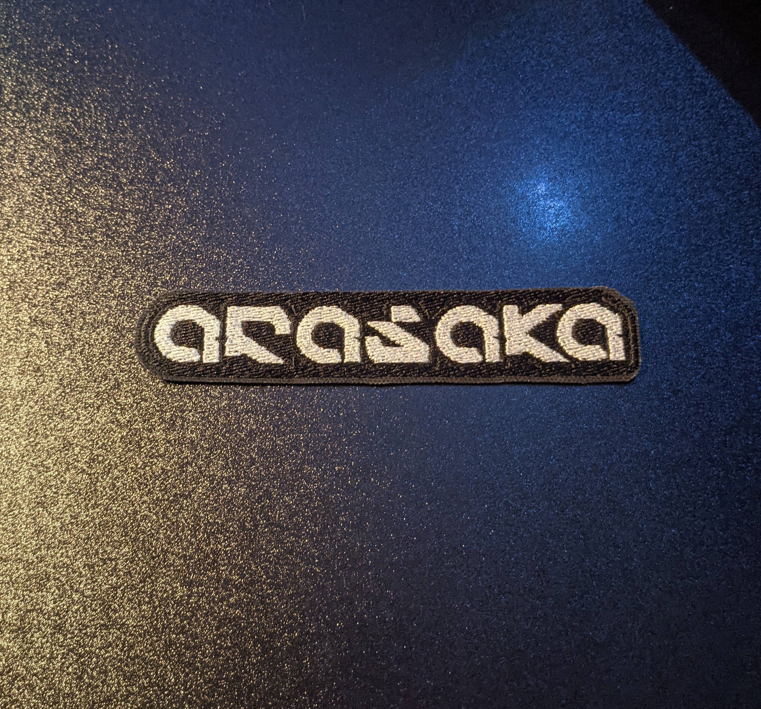Cyberpunk 2077 Arasaka Text Logo Sew on Embroidered Patch - Etsy