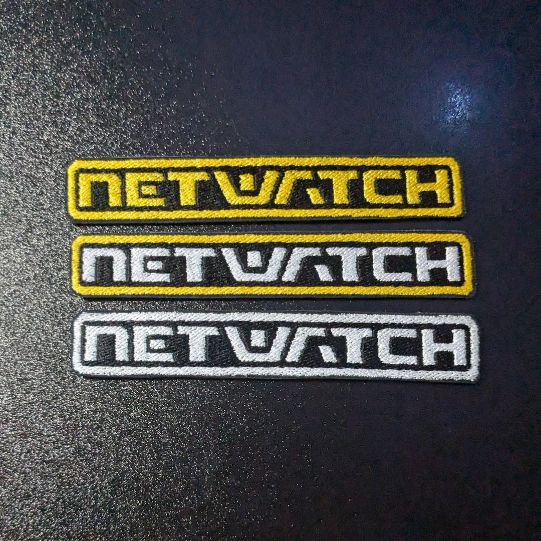 Cyberpunk 2077 Netwatch Text Logo Sew on Embroidered Patch - Etsy