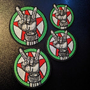 Cyberpunk 2077 Johnny Silverhand Logo Sew on Embroidered Patch - Etsy