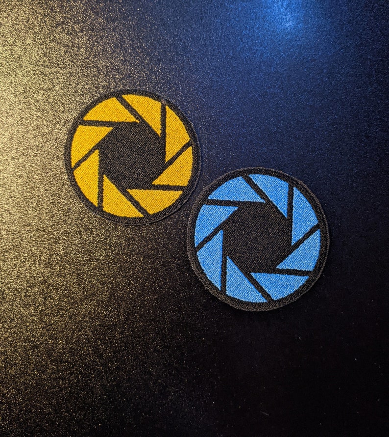 Portal Aperture Science Logo Embroidered Sew on Patch - Etsy