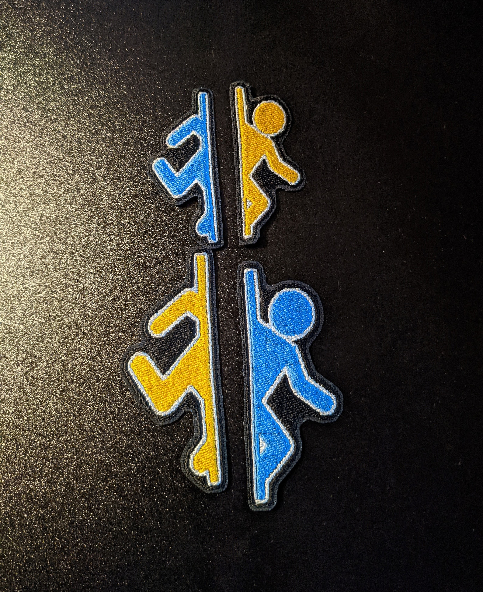 Portal Game Logo Sew on Embroidered Patch Set - Etsy