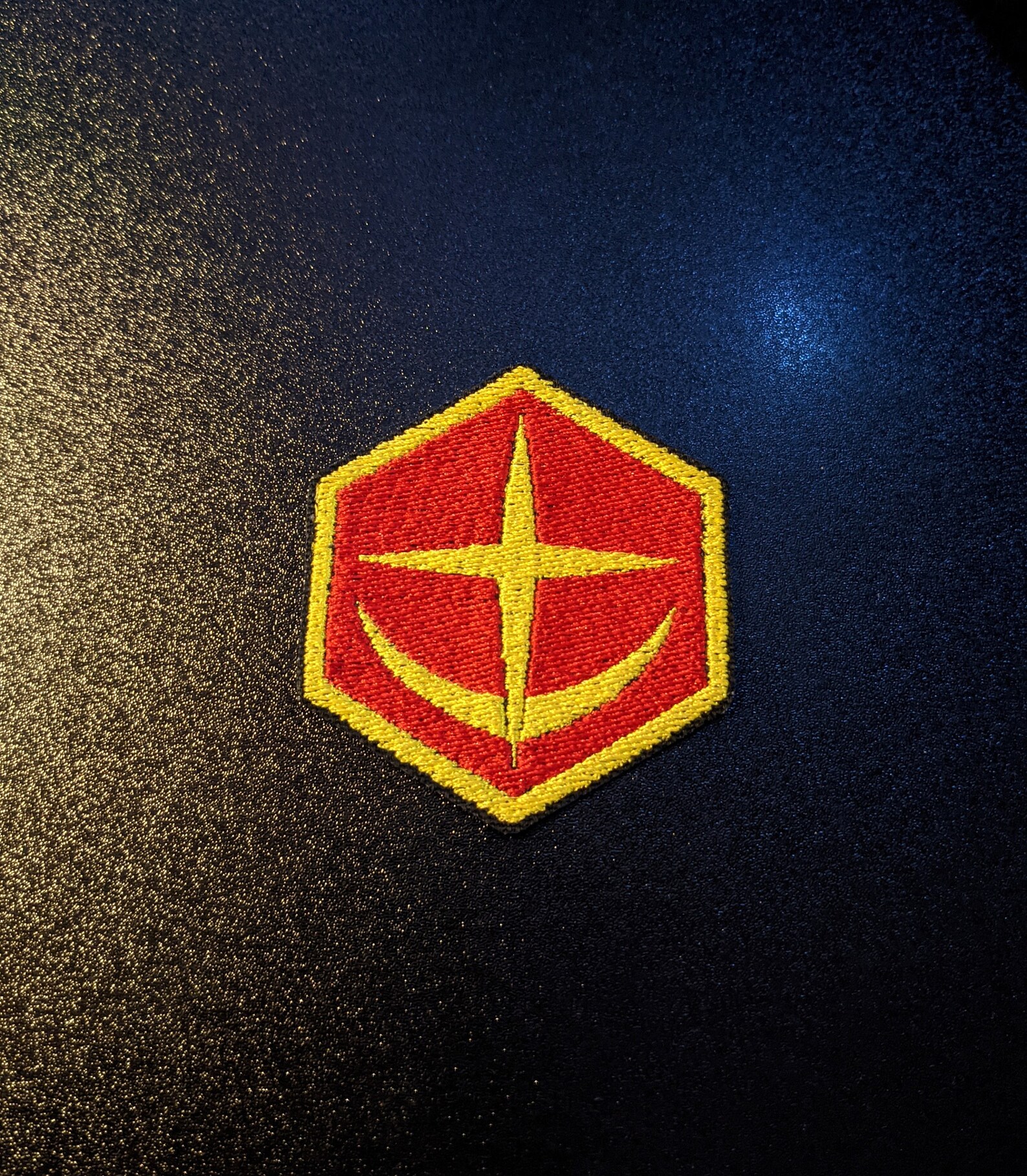 Gundam EFSF Earth Federation Space Force Logo Embroidered Sew on Patch ...