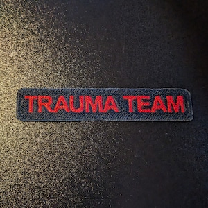 Cyberpunk 2077 Trauma Team Text Logo Sew on Embroidered Patch - Etsy