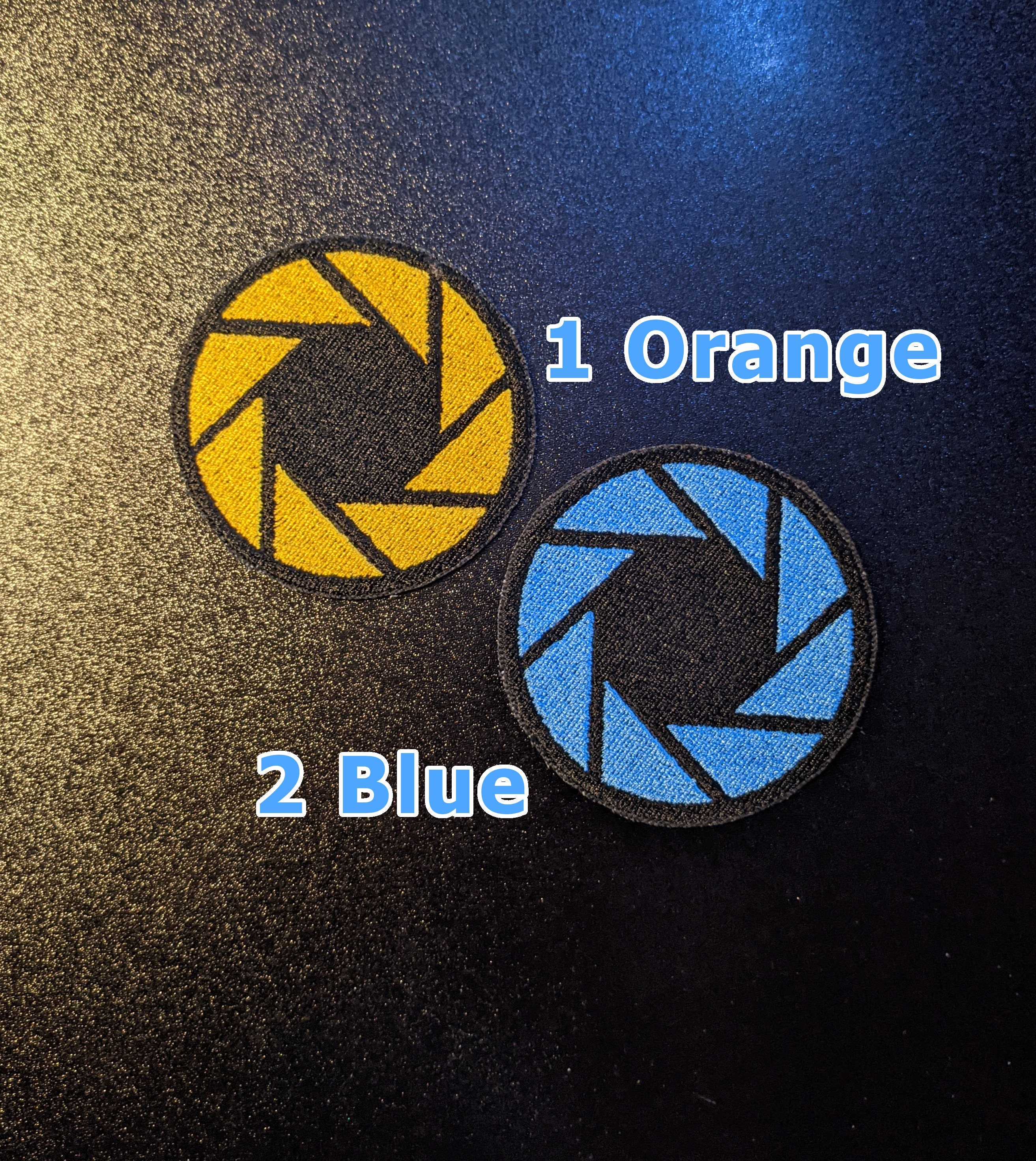Orange Aperture Science Logo