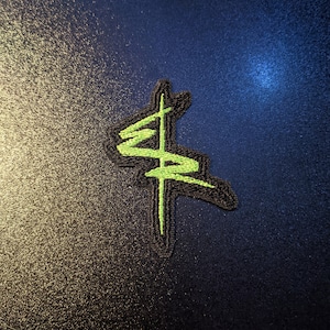 Cyberpunk 2077 Edgerunner Logo Sew on Embroidered Patch - Etsy