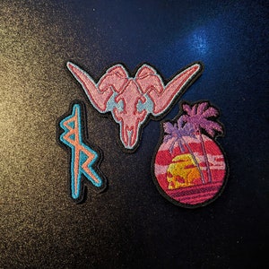 Cyberpunk 2077 Edgerunner Logo Sew on Embroidered Patch - Etsy