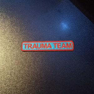 Cyberpunk 2077 Trauma Team Text Logo Sew on Embroidered Patch - Etsy