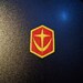 Gundam EFSF Earth Federation Space Force Logo Embroidered Sew on Patch ...