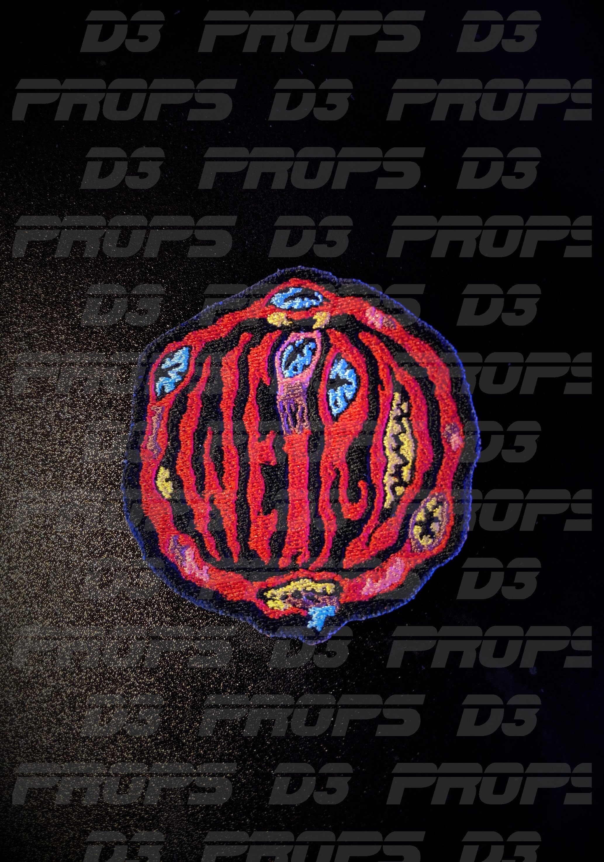 Weirdo Sew on Embroidered Patch D3 Props Design | Etsy