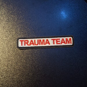 Cyberpunk 2077 Trauma Team Text Logo Sew on Embroidered Patch - Etsy