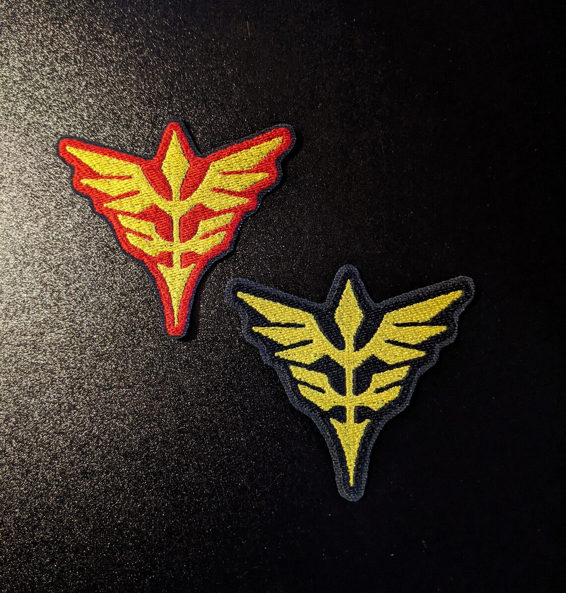 Gundam Zeon Logos Sew on Embroidered Patch - Etsy
