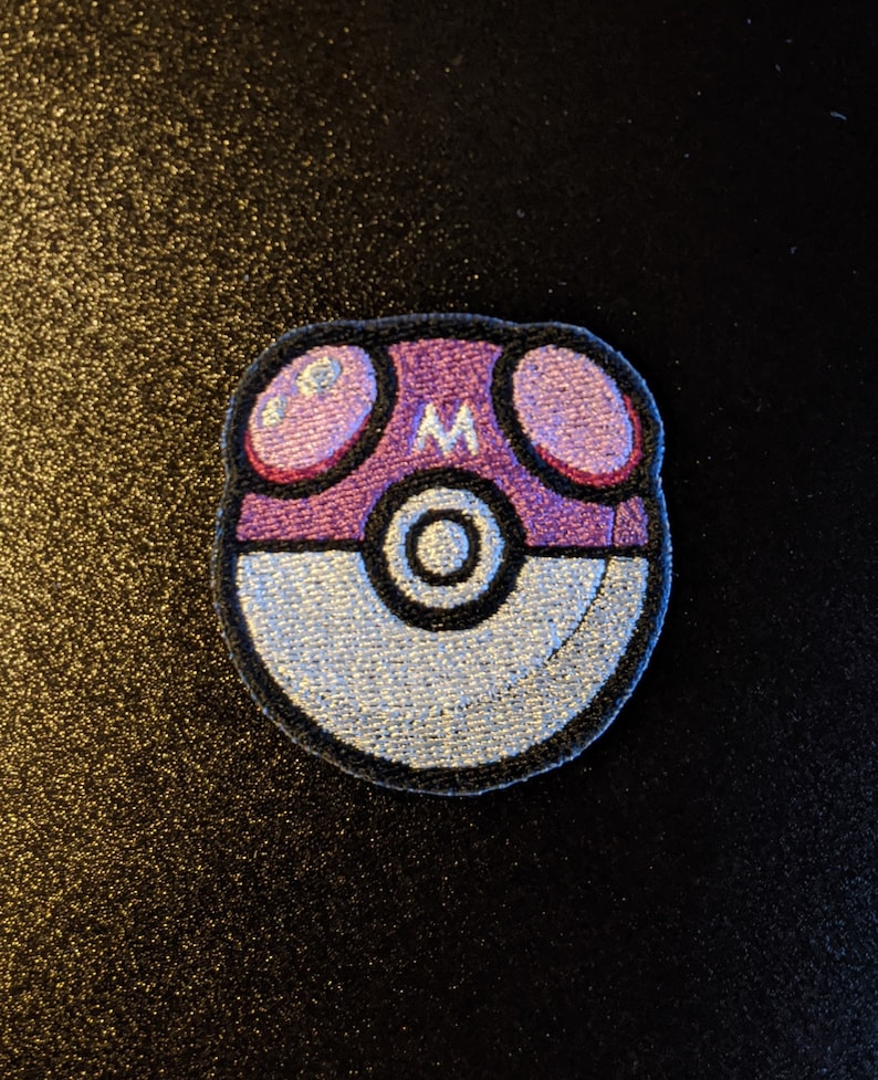 Pokemon Pokeballs Embroidered Sew on Patches - Etsy
