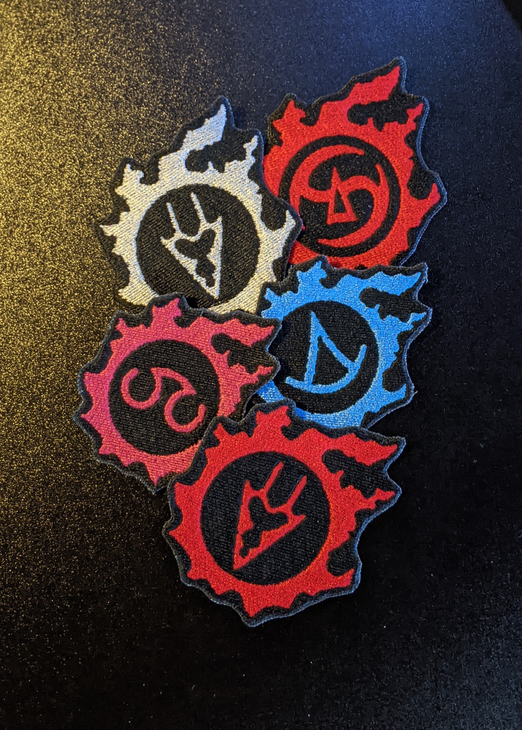 FFXIV Job Icon Sew On Embroidered Patches Alternate Colors | Etsy