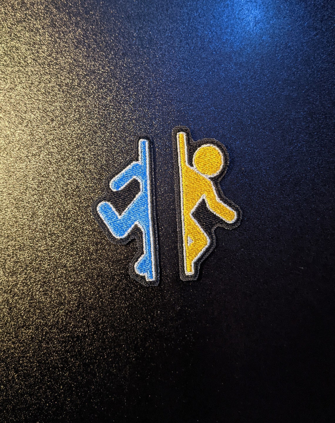 Portal Game Logo Sew on Embroidered Patch Set - Etsy