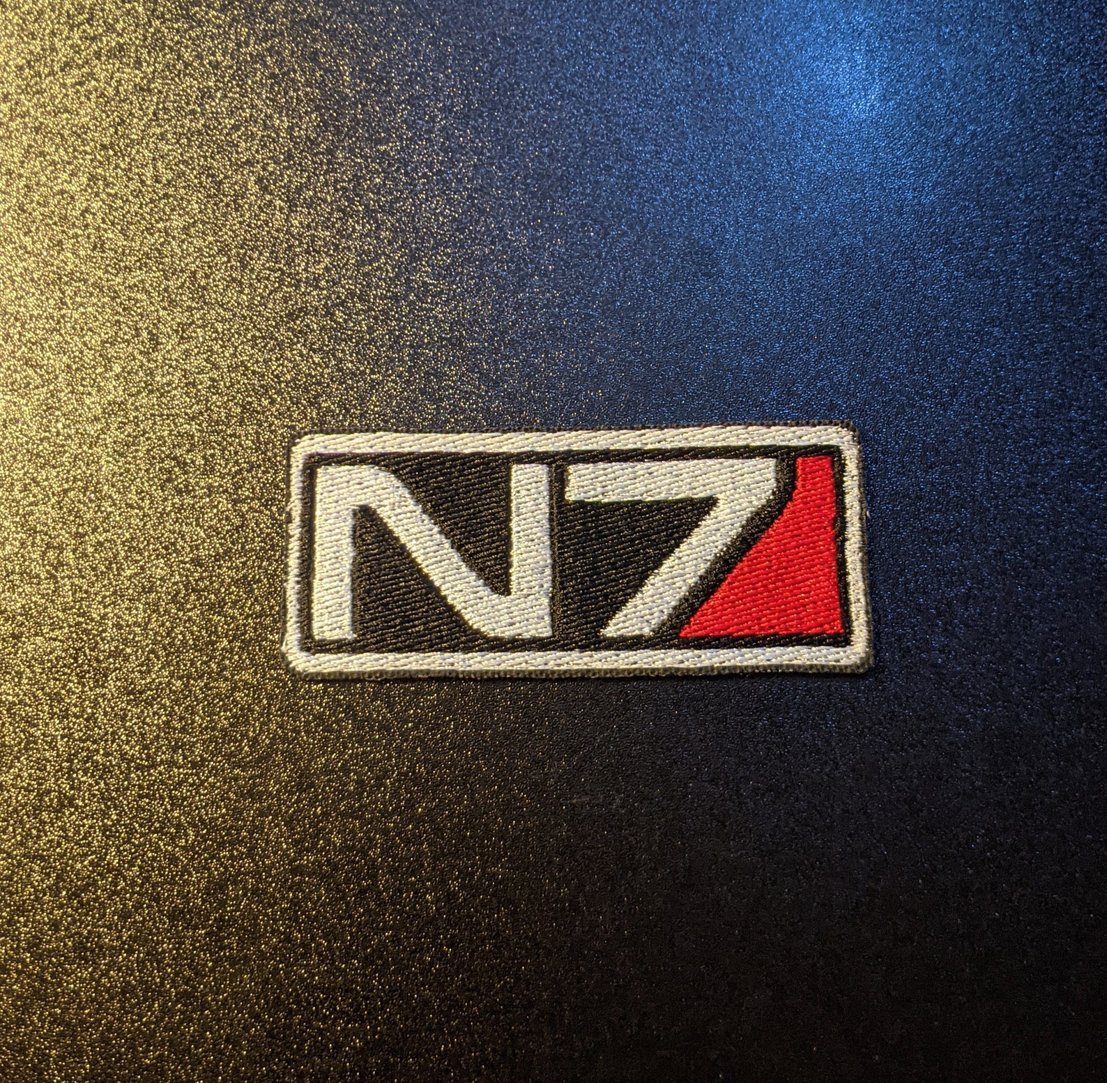 Mass Effect N7 logo Sew on Embroidered Patch | Etsy