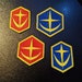 Gundam EFSF Earth Federation Space Force Logo Embroidered Sew on Patch ...