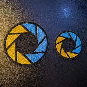 Portal Aperture Science Logo Embroidered Sew on Patch - Etsy