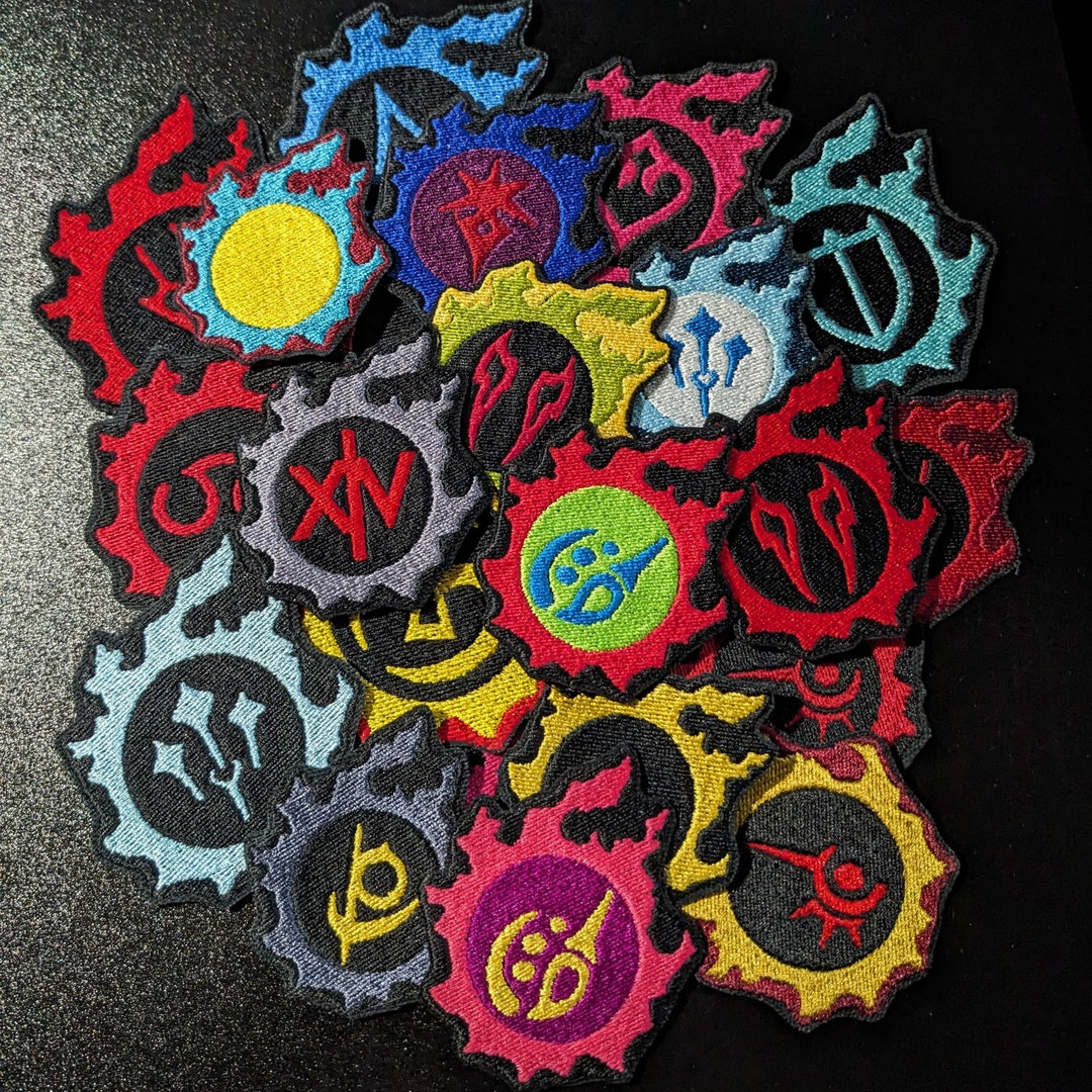 FFXIV Job Icon Sew on Embroidered Patches Alternate Colors - Etsy