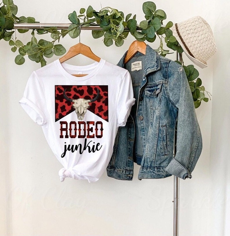Rodeo Junkie | Digital Download | PNG | Sublimation File | Printable ...