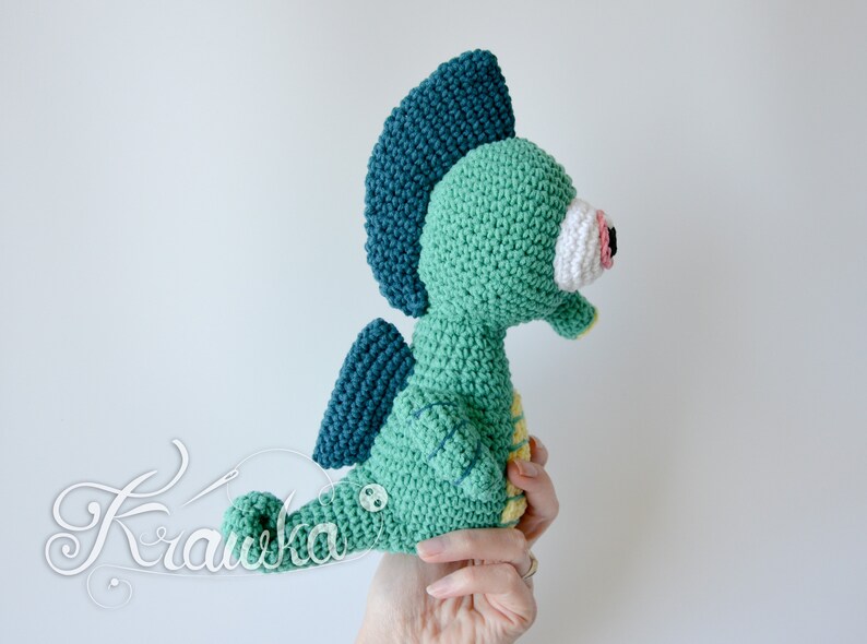 Crochet PATTERN No 2012 Seahorse Pattern by Krawka Sea Creature ...