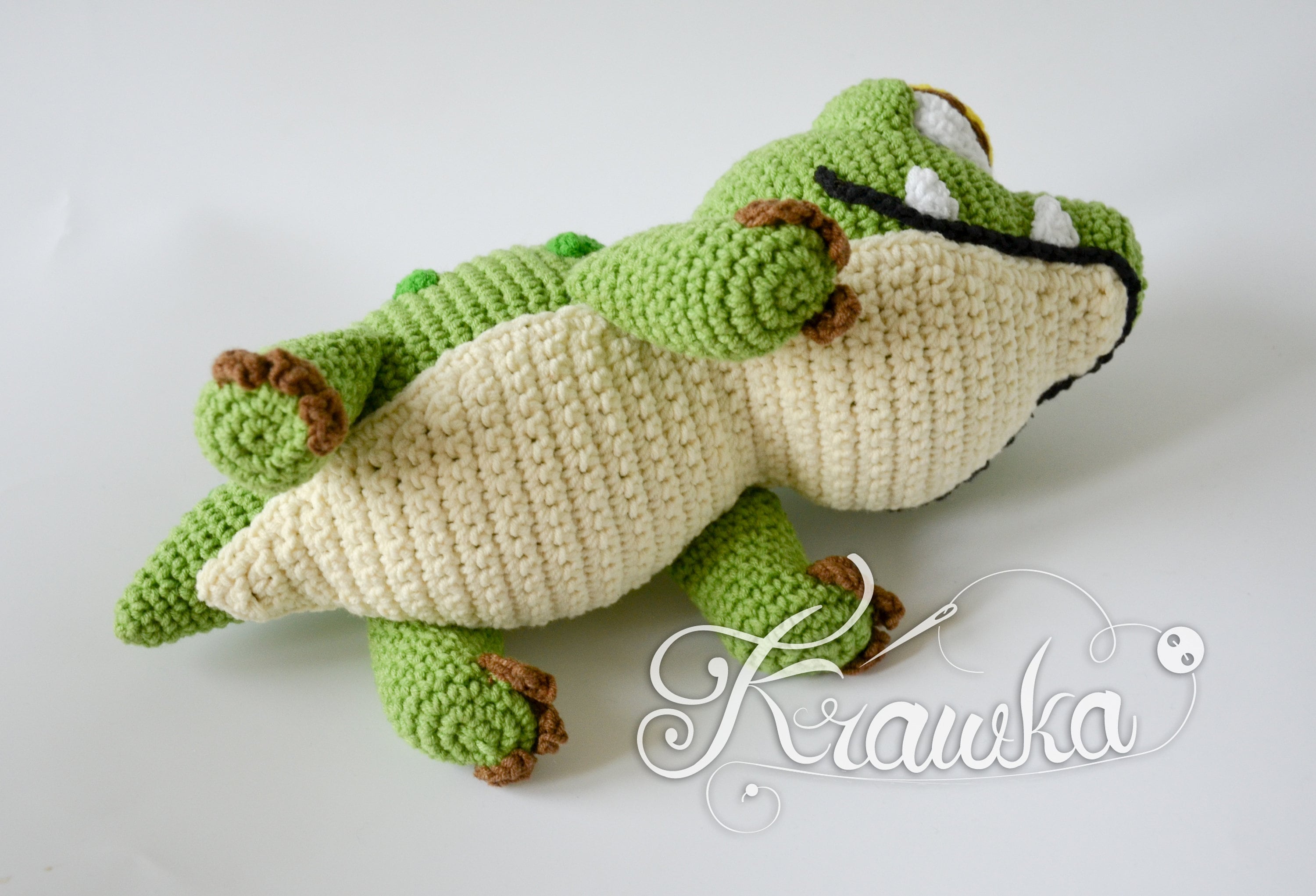 Crochet PATTERN No 2112 Baby Croc Crocodile Crochet Pattern by - Etsy