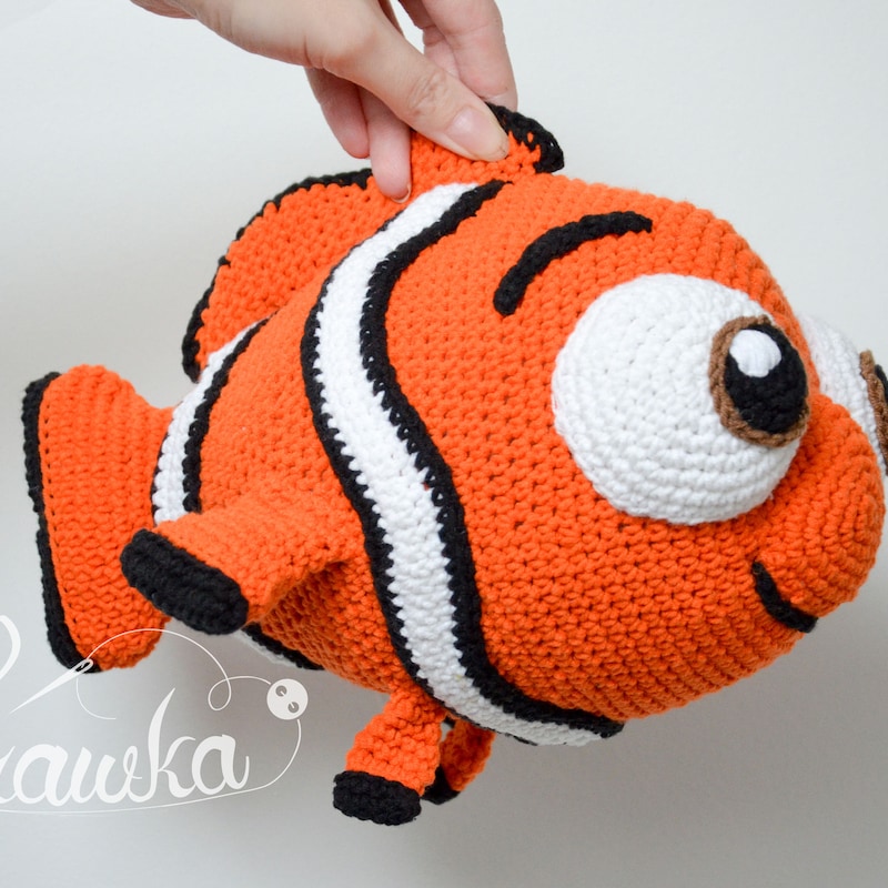 Crochet Nemo - Etsy