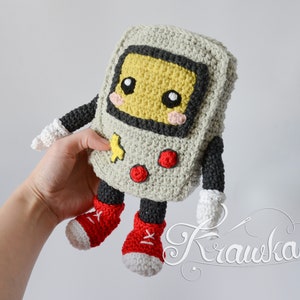 Crochet PATTERN No 2005 Retro Robot Game by Krawka - Etsy