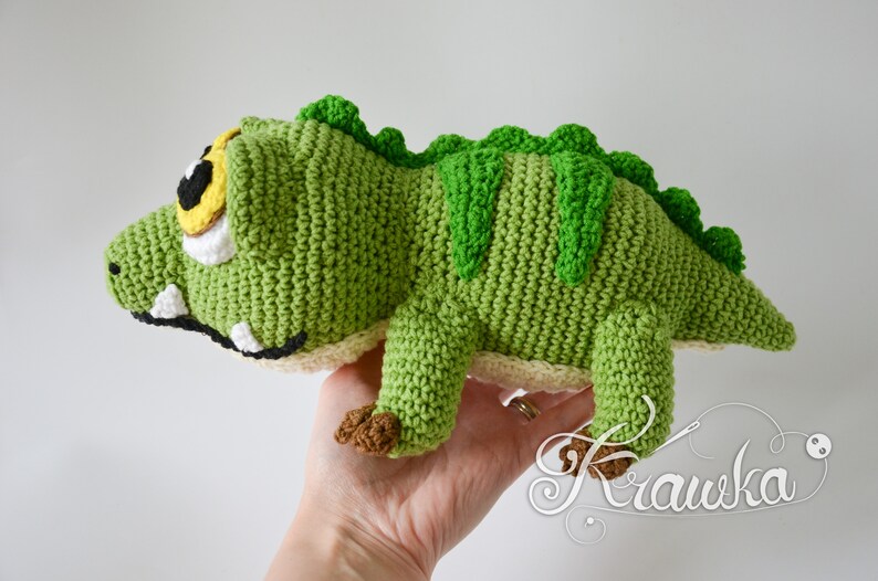 Crochet PATTERN No 2112 Baby Croc Crocodile Crochet Pattern by - Etsy