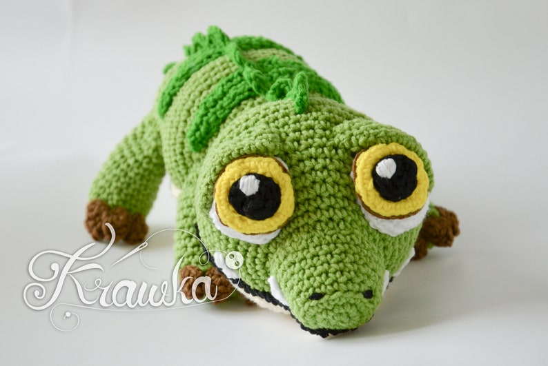 Crochet PATTERN No 2112 Baby Croc Crocodile Crochet Pattern by - Etsy
