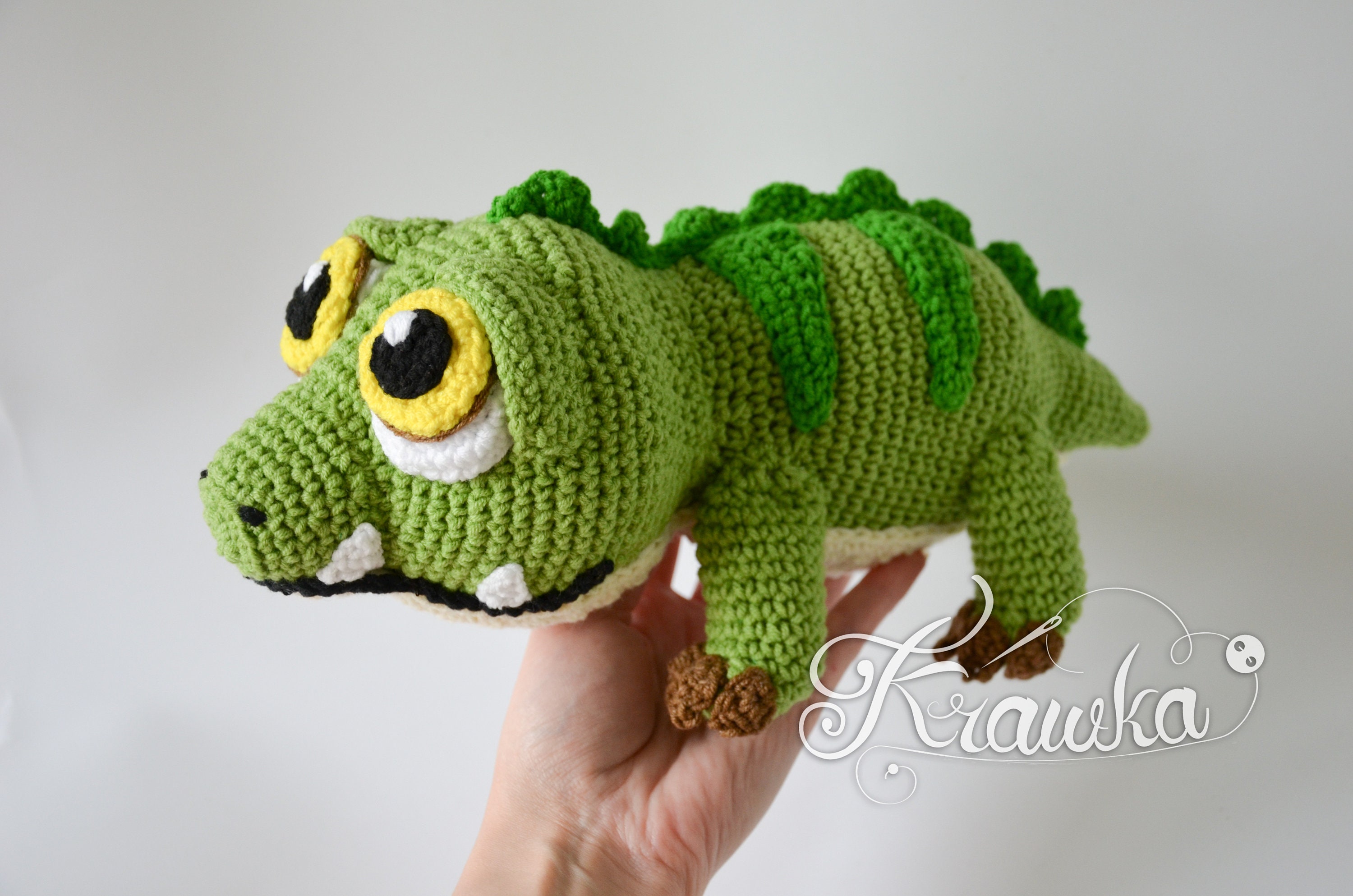 Crochet PATTERN No 2112 Baby Croc Crocodile Crochet Pattern by - Etsy