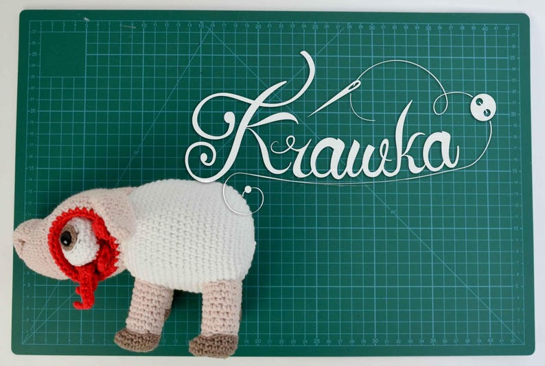 Crochet Pattern English (PDF) Alien Sheep Monster by Krawka | Horror ...