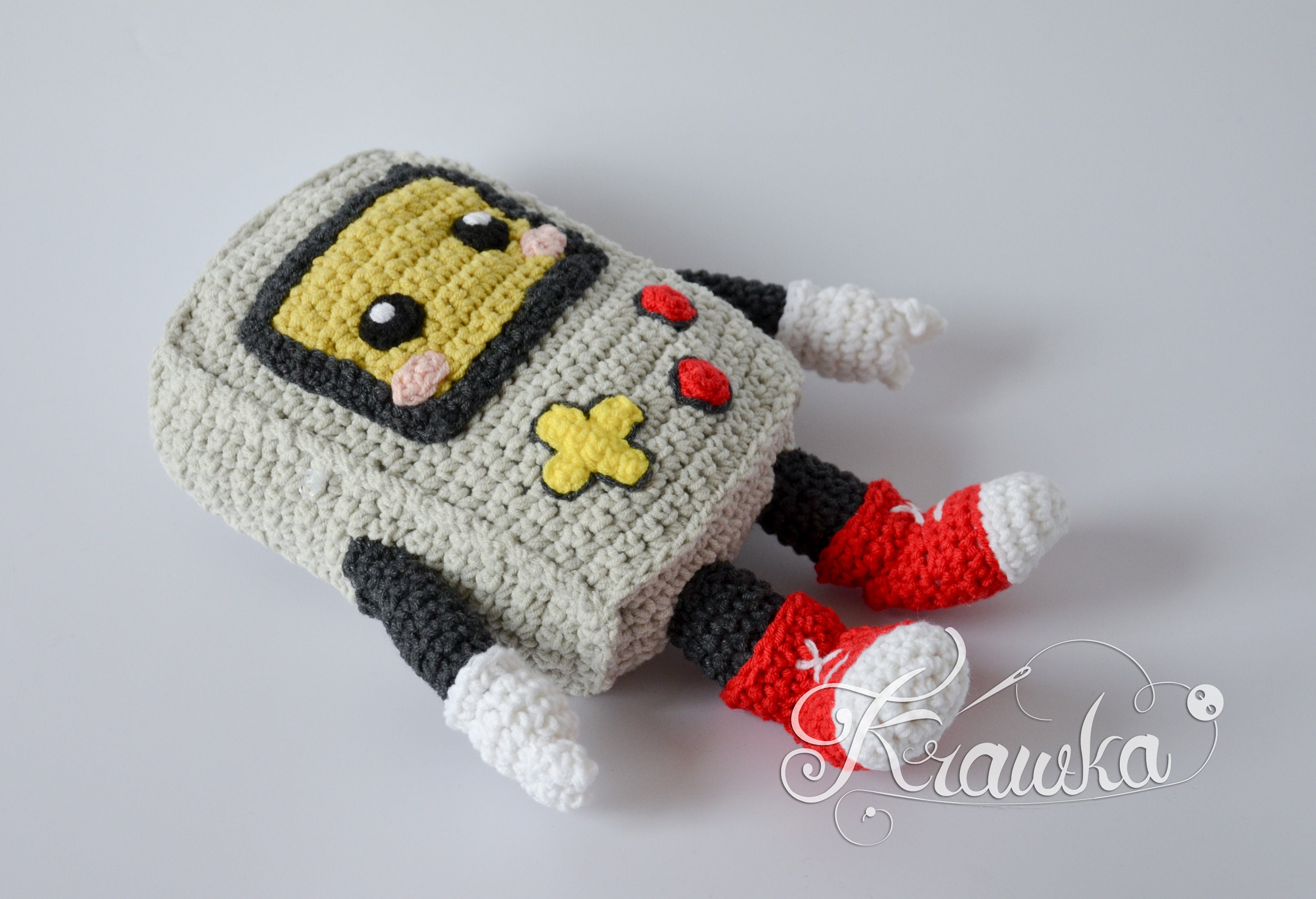 Crochet PATTERN No 2005 Retro Robot Game by Krawka - Etsy