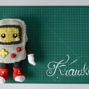 Crochet PATTERN No 2005 Retro Robot Game by Krawka - Etsy
