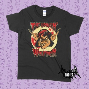 Howlin' Wolfmen T Shirt - Halloween Wolfman Werewolf Wolf Universal ...