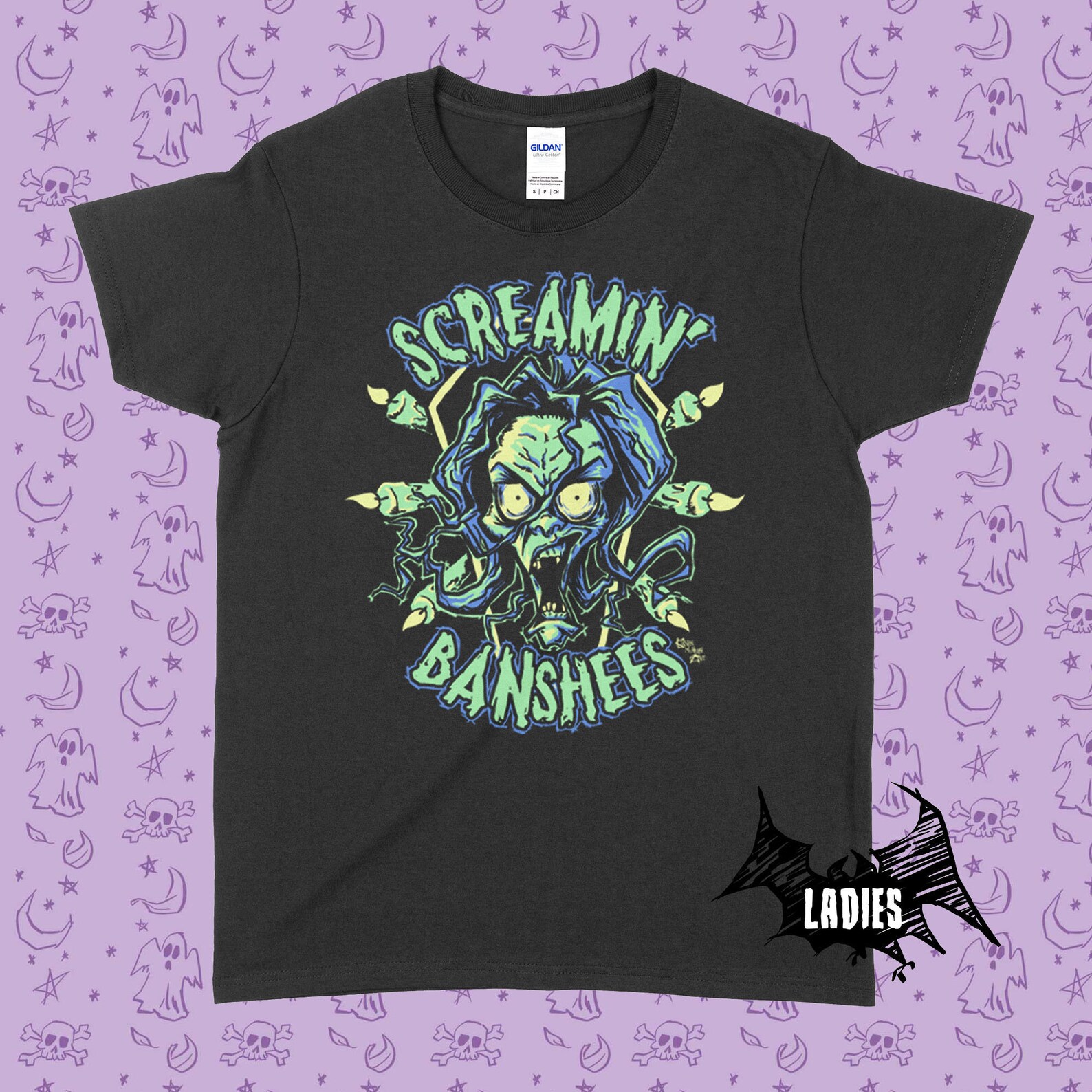 The Screamin' Banshees T Shirt Available in Mens and - Etsy