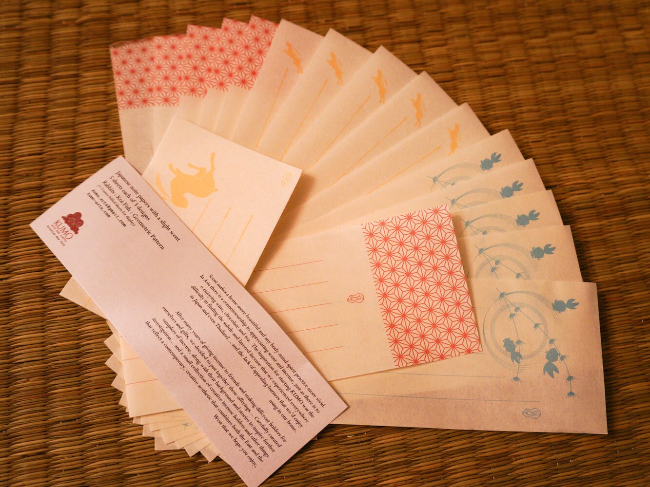 Washi Note Paper - 15 Sheets - 3 Patterns - Etsy