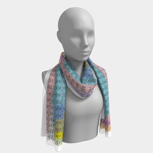 Periodic Table of Viruses Scarf! - Etsy