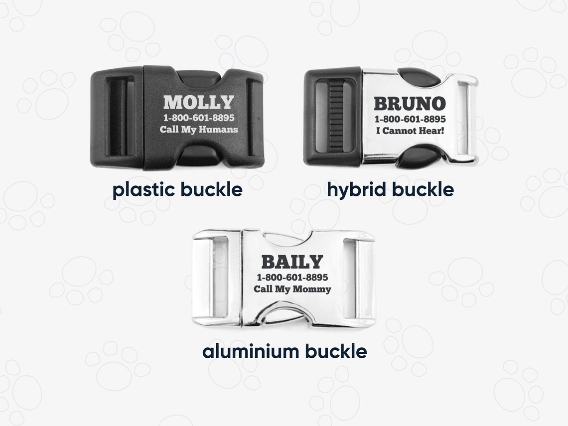 Personalized Dog Collar Custom Dog Collar Engraved Dog - Etsy