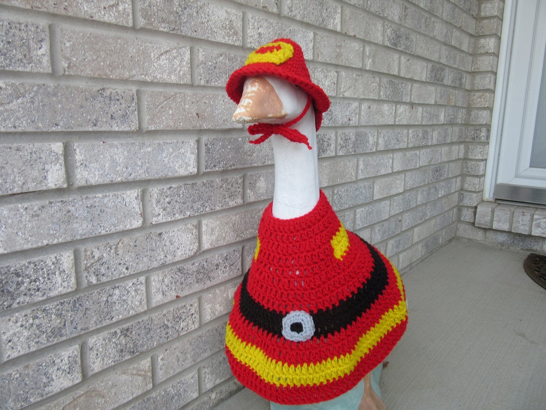 Fireman Goose Outfit - Etsy