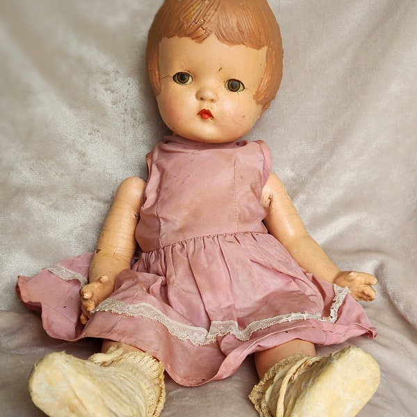 Cute Vintage Doll - Etsy