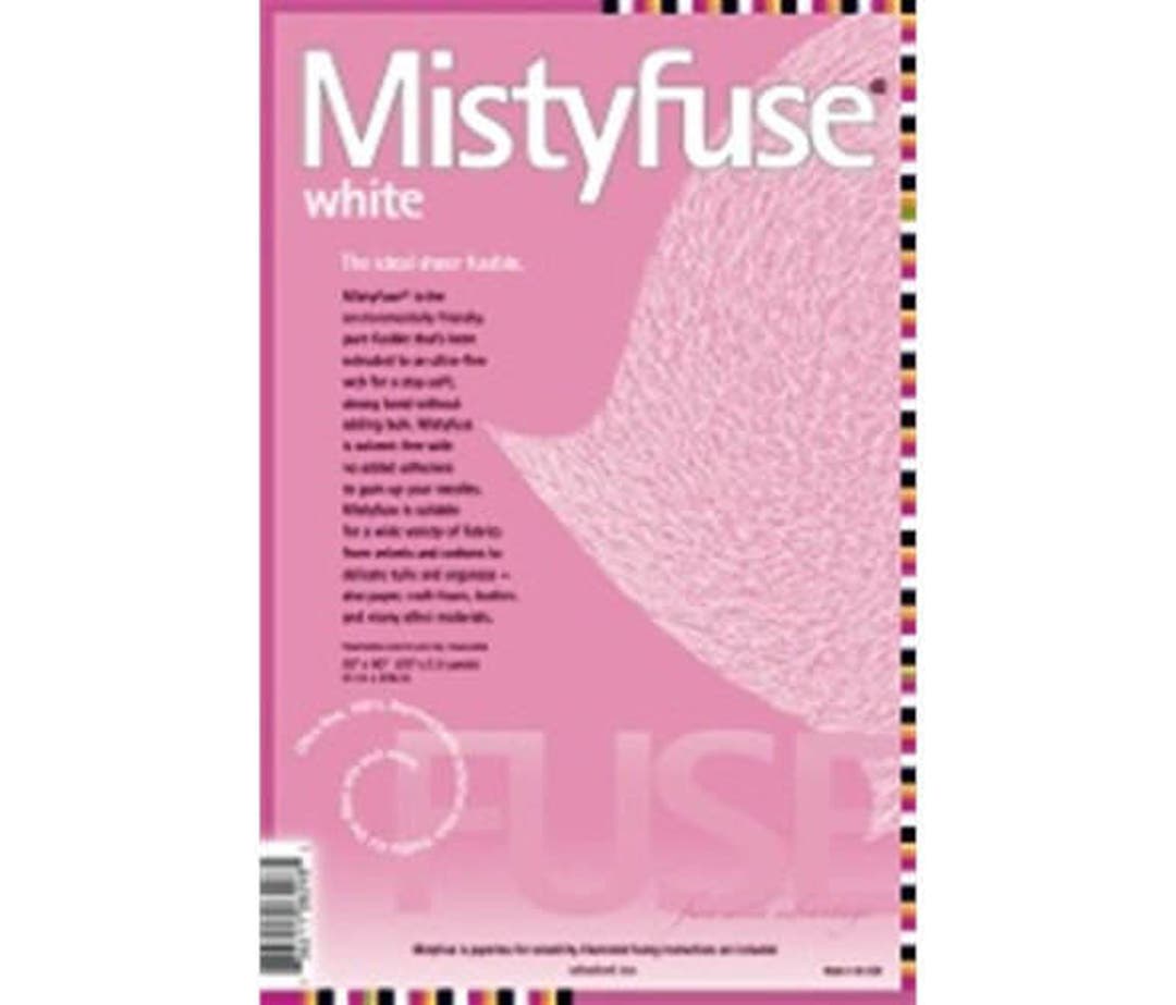 Misty Fuse Adhesive Web in White or Black, Misty Fuse Goddess Sheet - Etsy