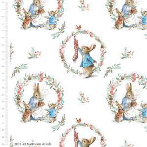 Peter Rabbit Childrens Cotton Fabric Yards metres 100% - Etsy