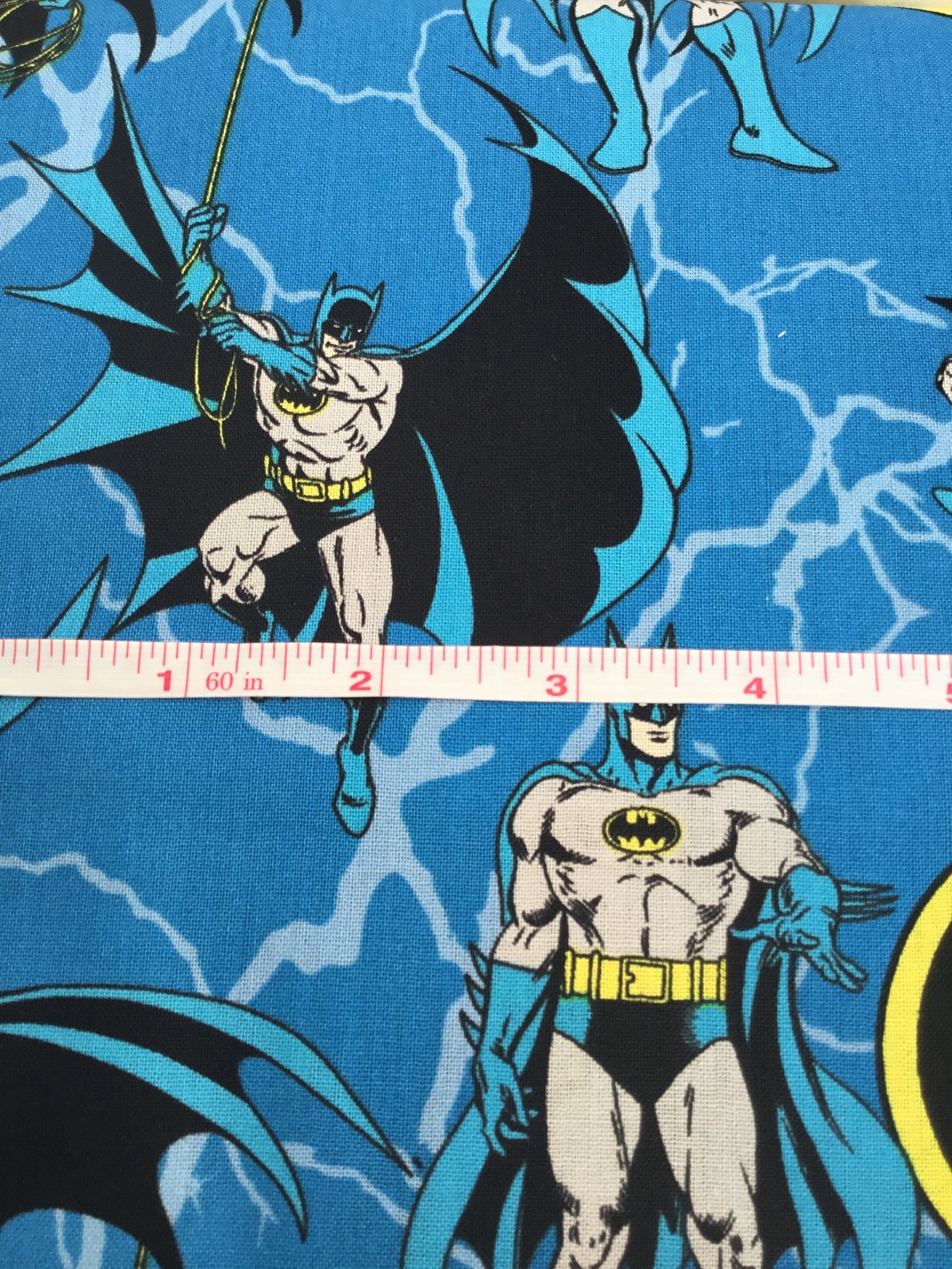 Batman Cotton Fabrics Rope Batman Logo Logo Overlay | Etsy