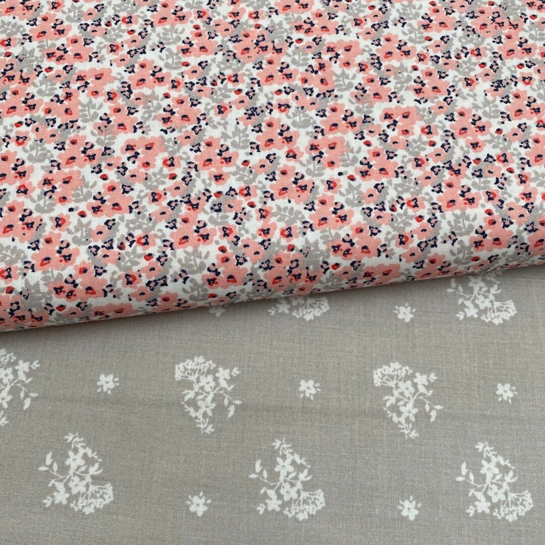 Dainty Florals Cotton Fabrics Country Florals by the Yard - Etsy UK