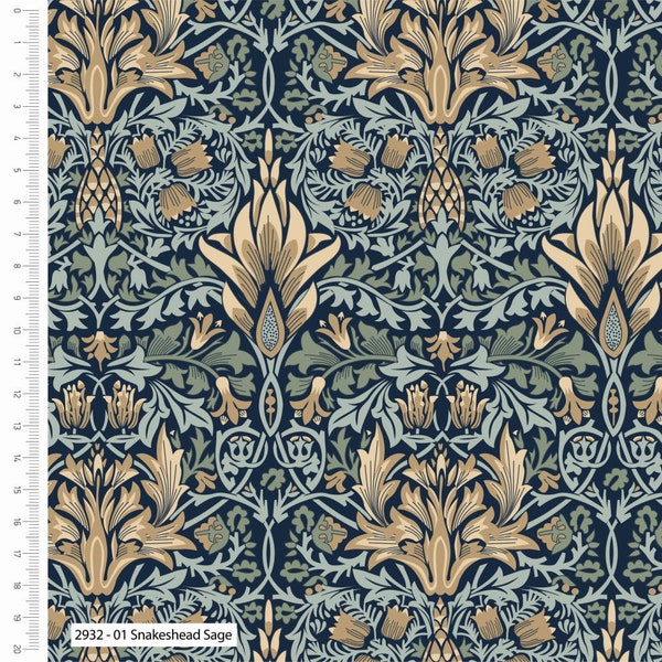 William Morris Fabric - Etsy New Zealand