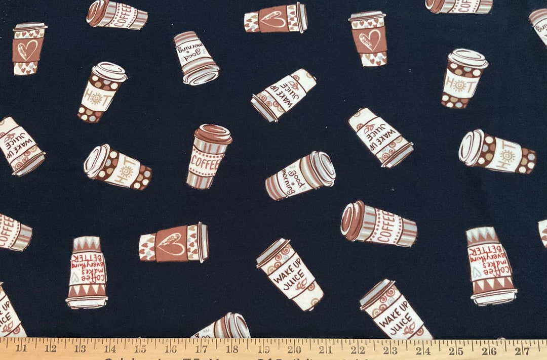 Flannel Pajama Pants for Women/coffee Theme on Black Background - Etsy