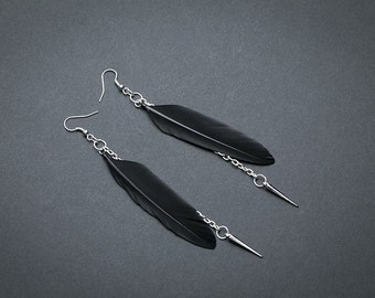 Goth earrings | Etsy