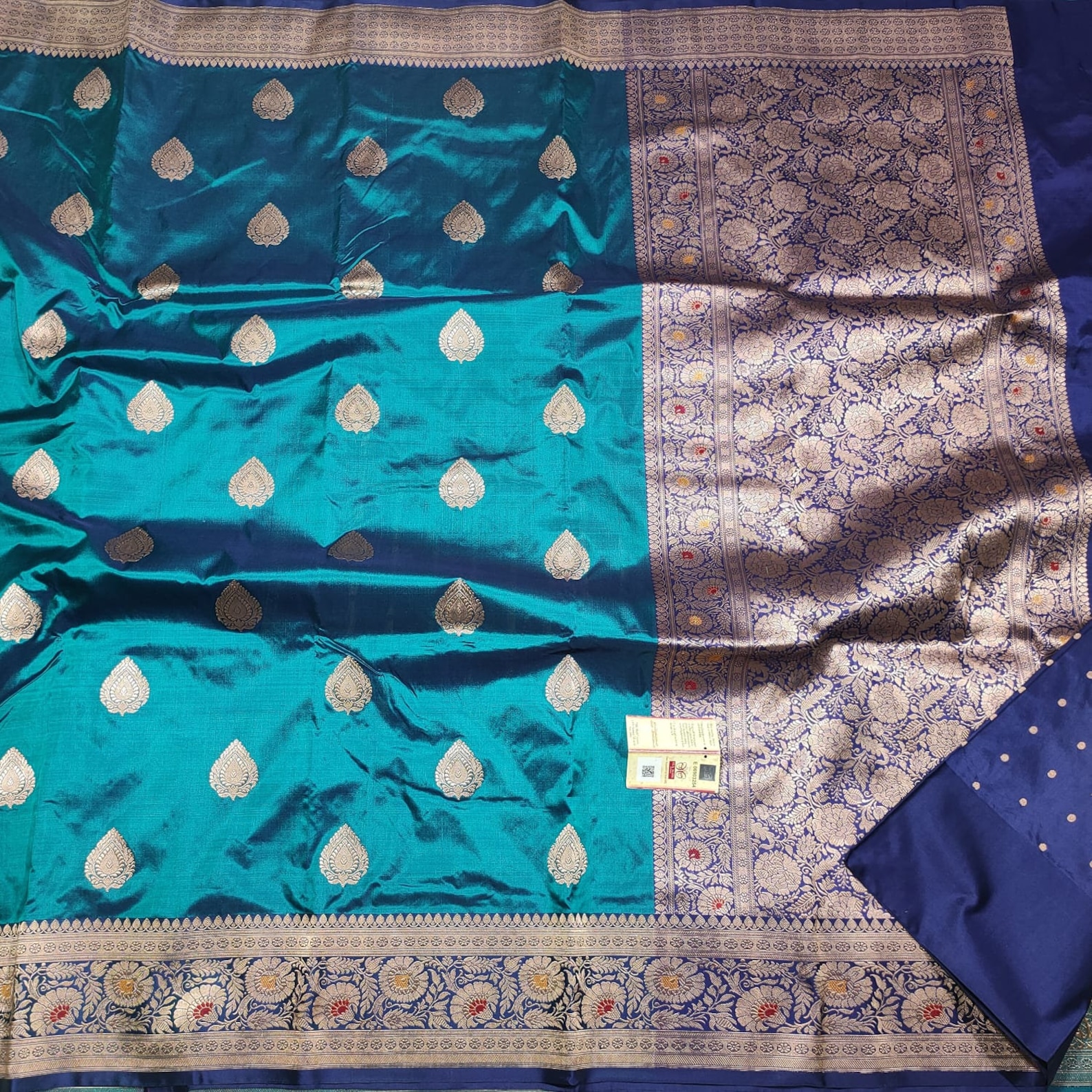 Pure Katan Banarasi Silk Sarees 8 Shades - Etsy